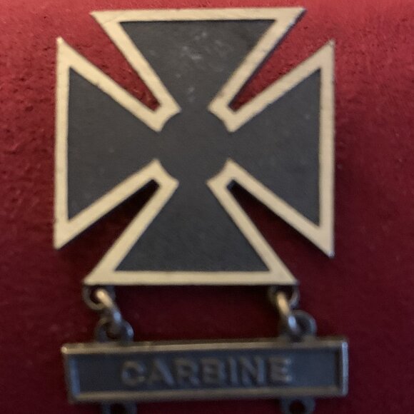 Sterling | Other | Wwii Us Army Carbine Cross Badge Pin | Poshmark